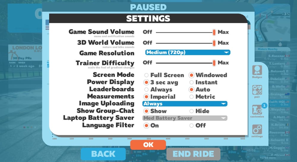 Zwift Climbs Ranked by Difficulty