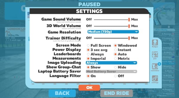 Zwift Climbs Ranked by Difficulty